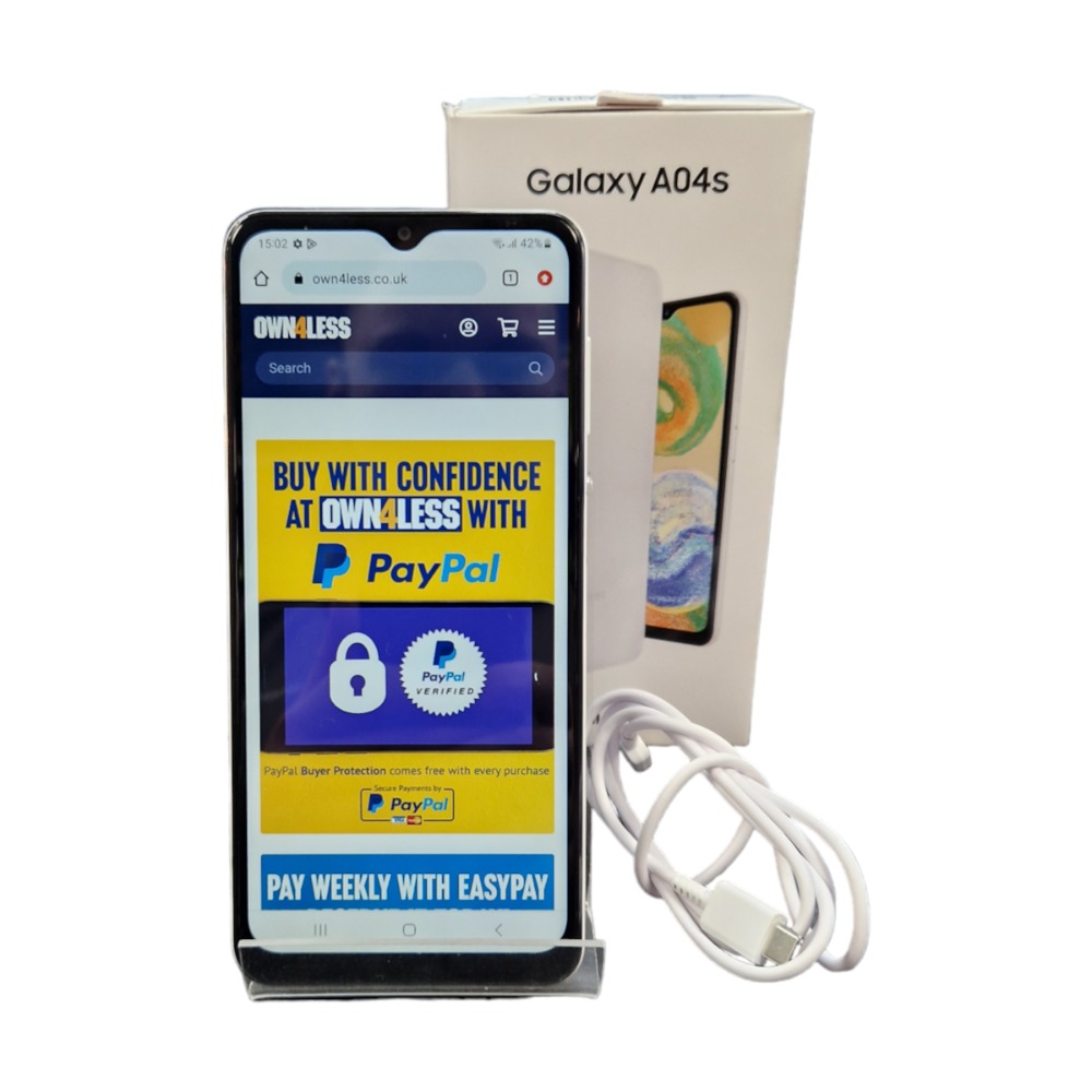 Samsung Galaxy A04s 32GB White Unlocked - Own4Less